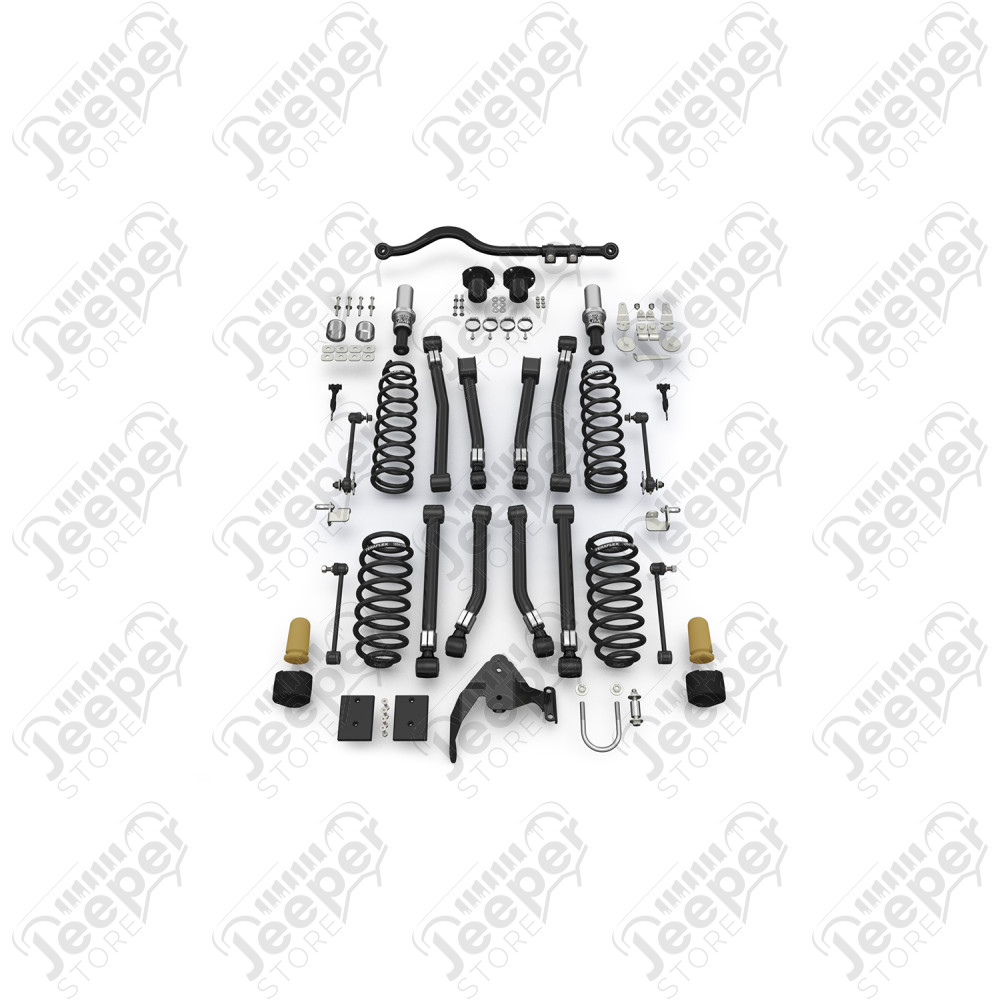 JK 4dr: 3” Alpine RT3 Short Arm Suspension System – No Shocks