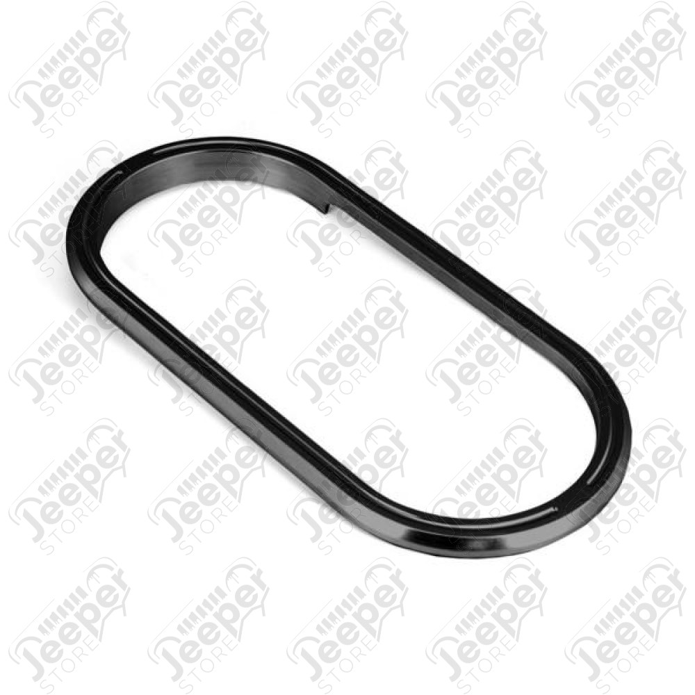Transmission Shifter Trim, Black Billet Aluminum, Automatic; 07-10 JK