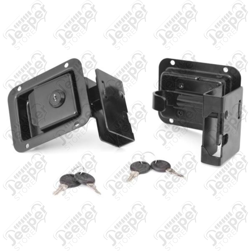 Door Latch Kit; 07-18 Jeep Wrangler JK/JKU