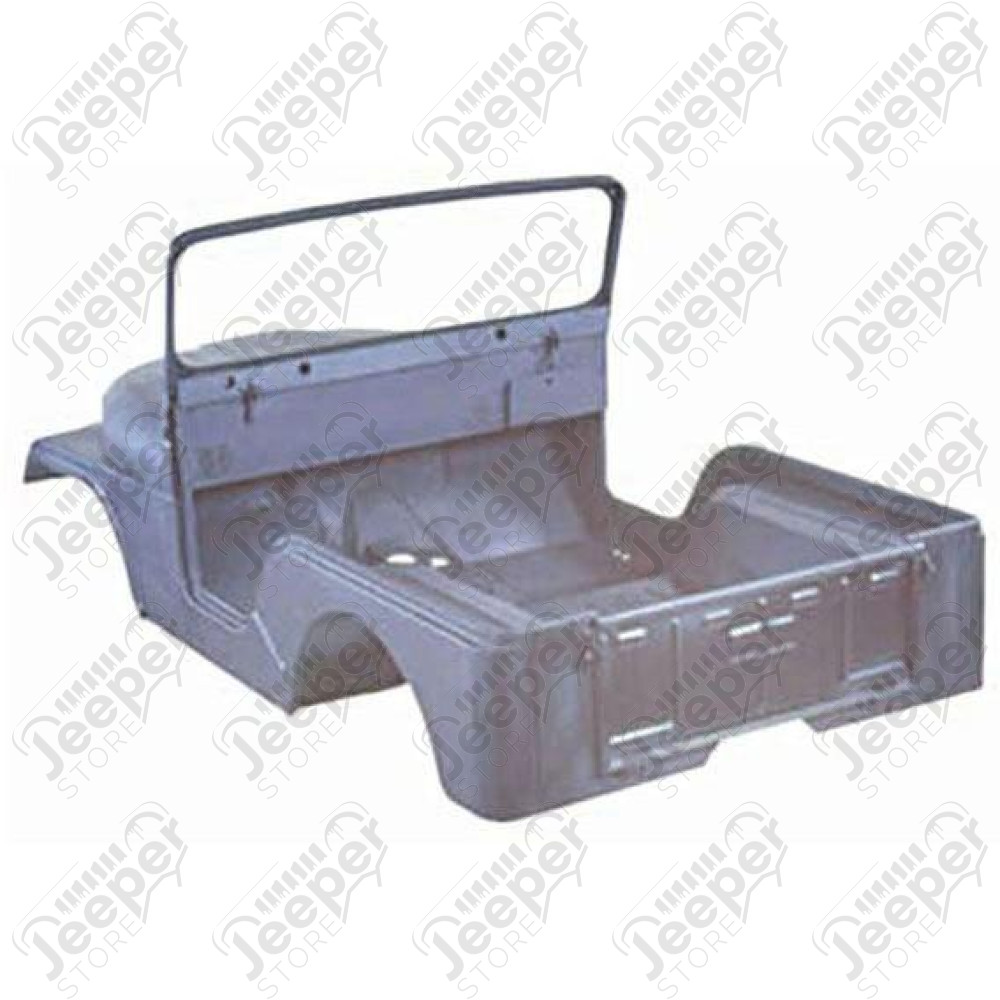 Body Tub Kit, Reproduction, Steel; 1969 Jeep CJ5