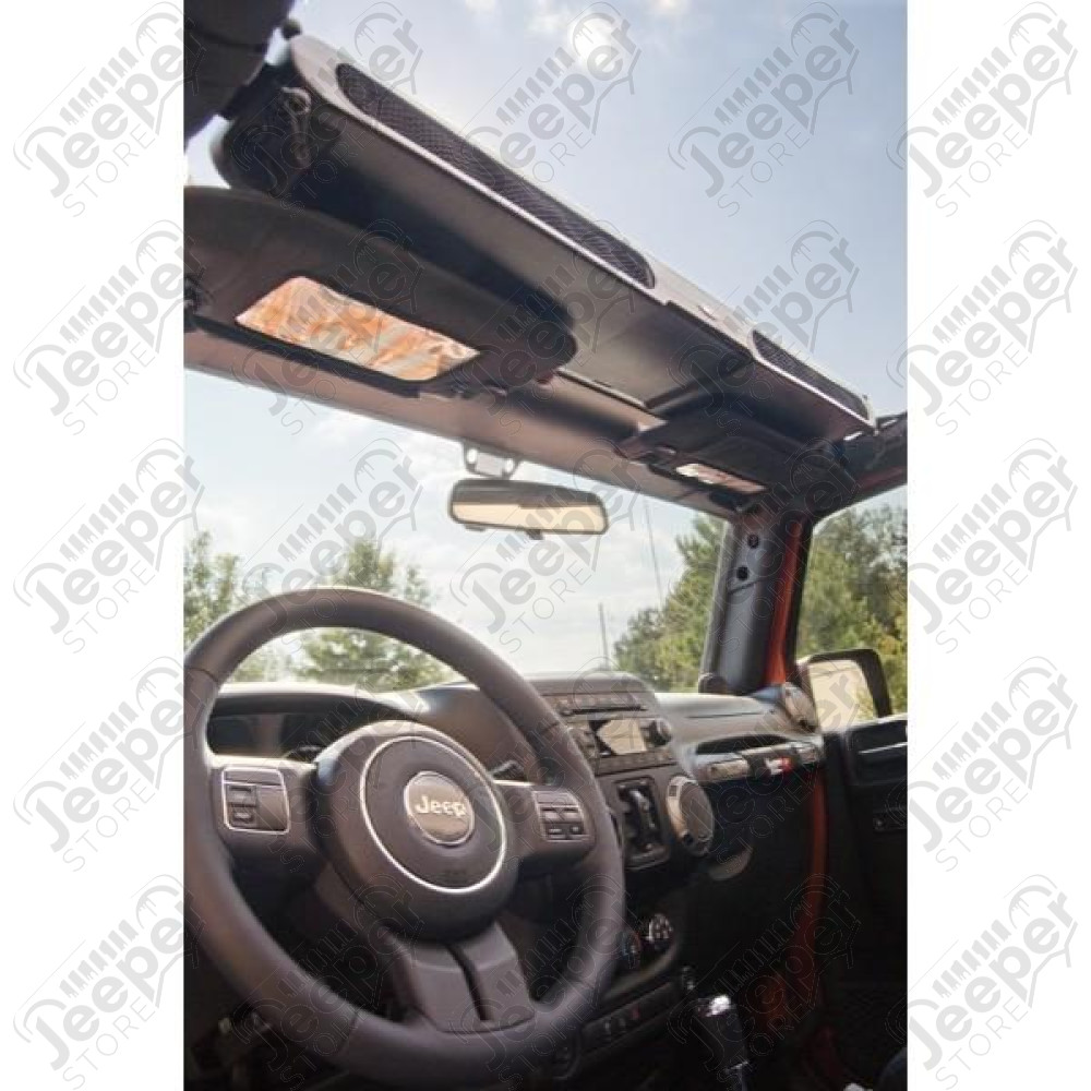 Overhead Storage Console; 87-18 Jeep Wrangler YJ/TJ/JK